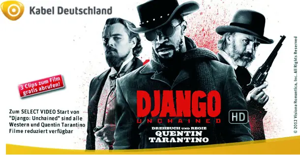 Kabel Deutschland - Von Django bis Jesse James - SATVISION