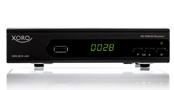 Xoro HRS 8670 LAN - SATVISION